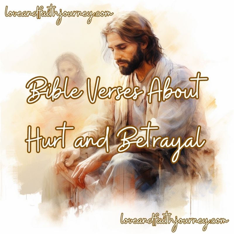 Bible Verses About Hurt and Betrayal - Love and Faith